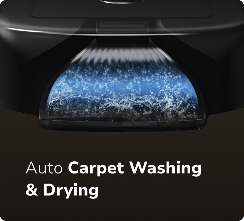 Robotin - World's First Robot Carpet Cleaner | Auto Wash & Dry
