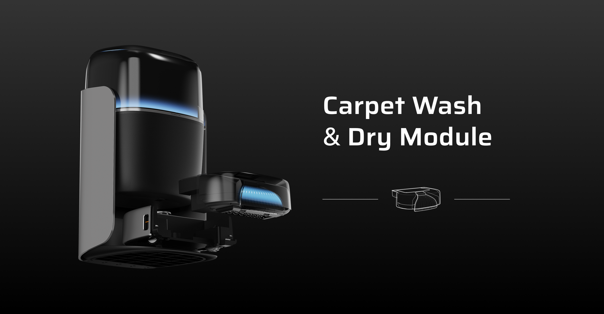 Robotin R2 Pro World's First All in One Robotic Carpet Cleaner